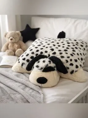 Pillow Pets | Toys | Dalmatian Pillow Pets Plush Dog Black White ...